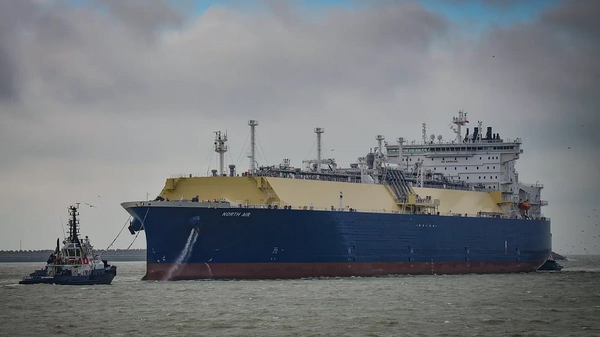 Russian LNG tanker plays it safe with route change after Libya strike
