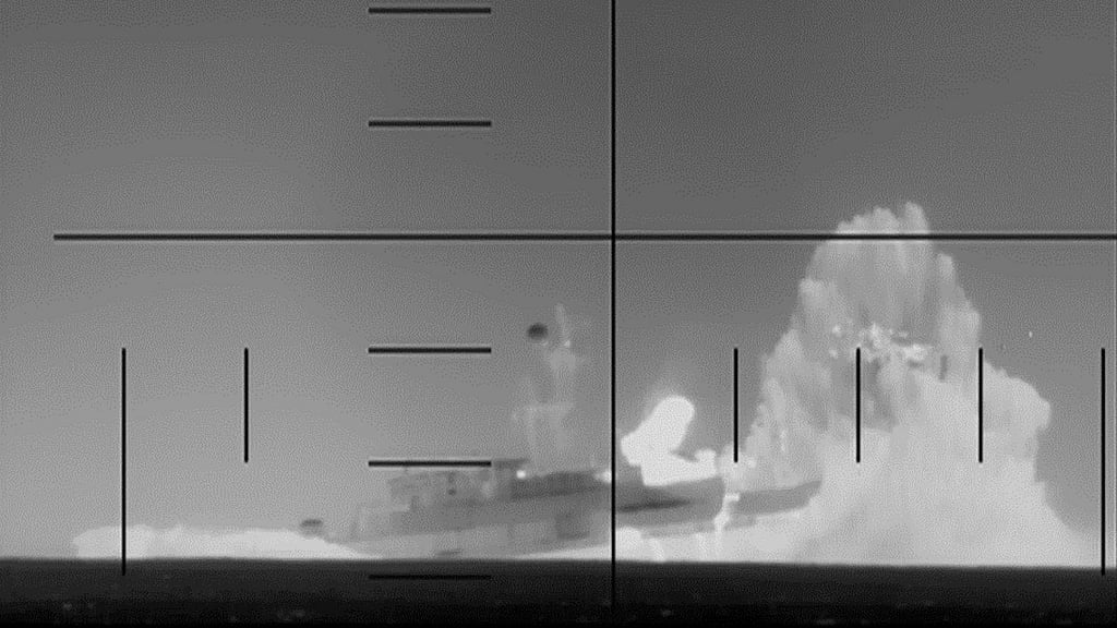 Iranian warship sunk by US torpedo participated in Indian drill