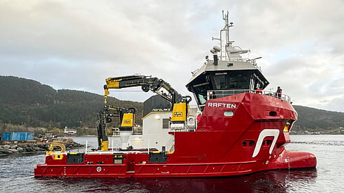 Raften – Compact workboat to support Nordlaks' fish farming operations