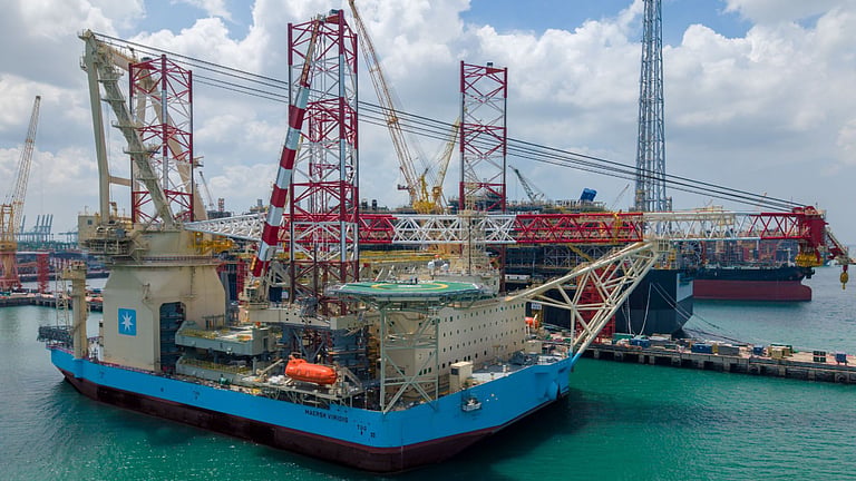 Maersk Offshore Wind christens new turbine installation vessel