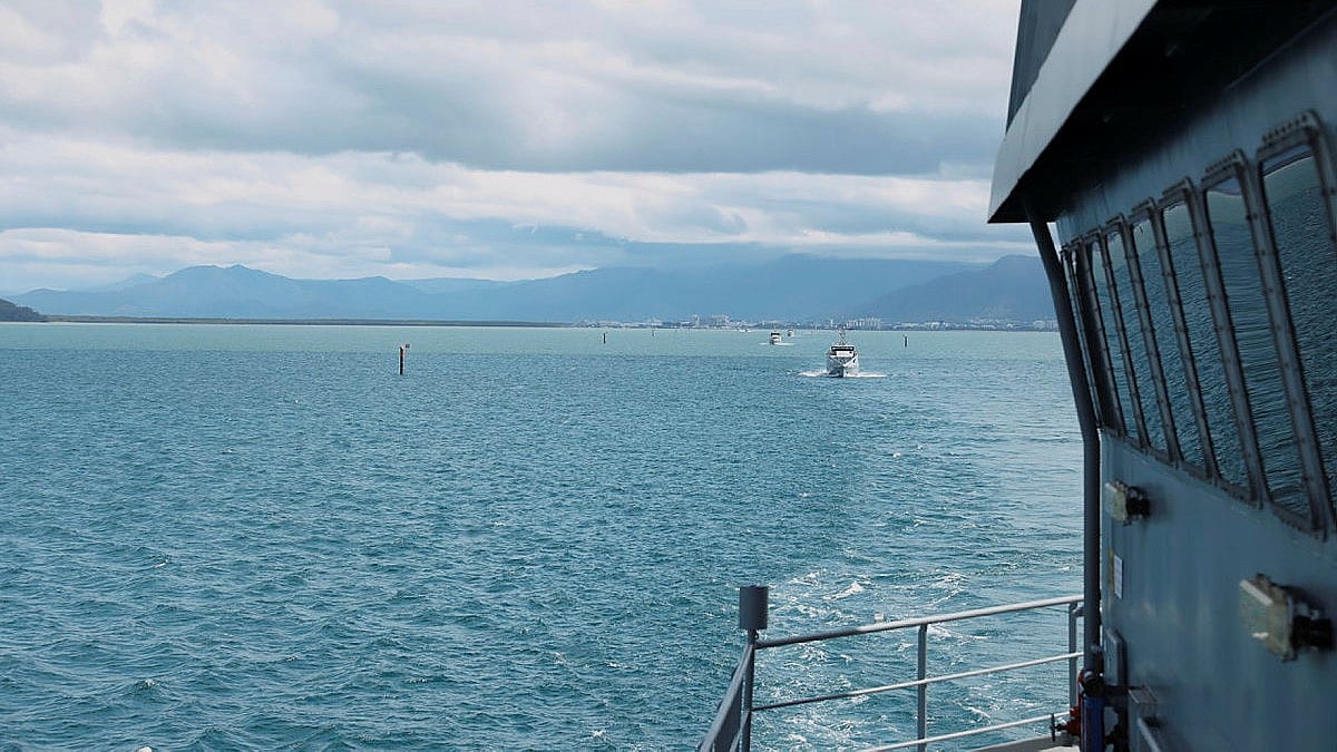Australian Navy survey vessel leads Pacific boats to Exercise Kakadu