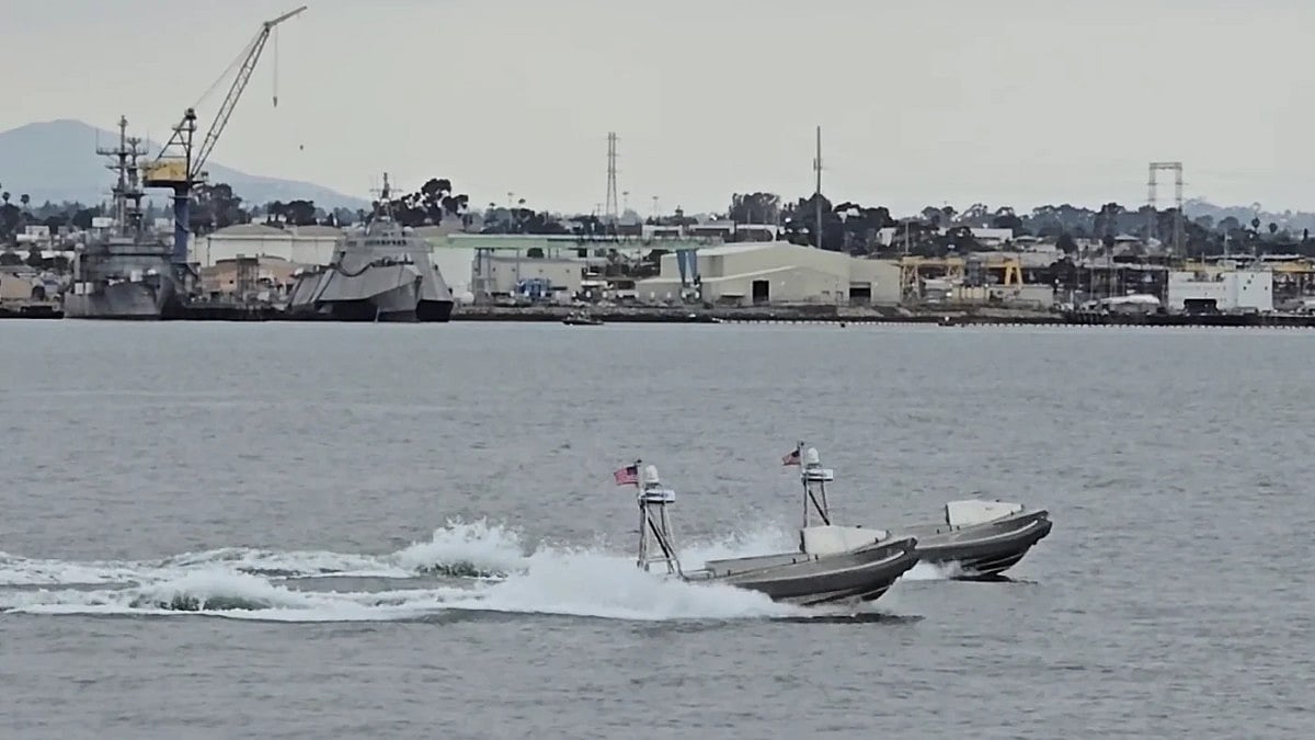 Spotlight on sea drones after unmanned rescue of US helicopter crew