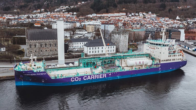 K Line secures LCO2 carrier time charter with Northern Lights