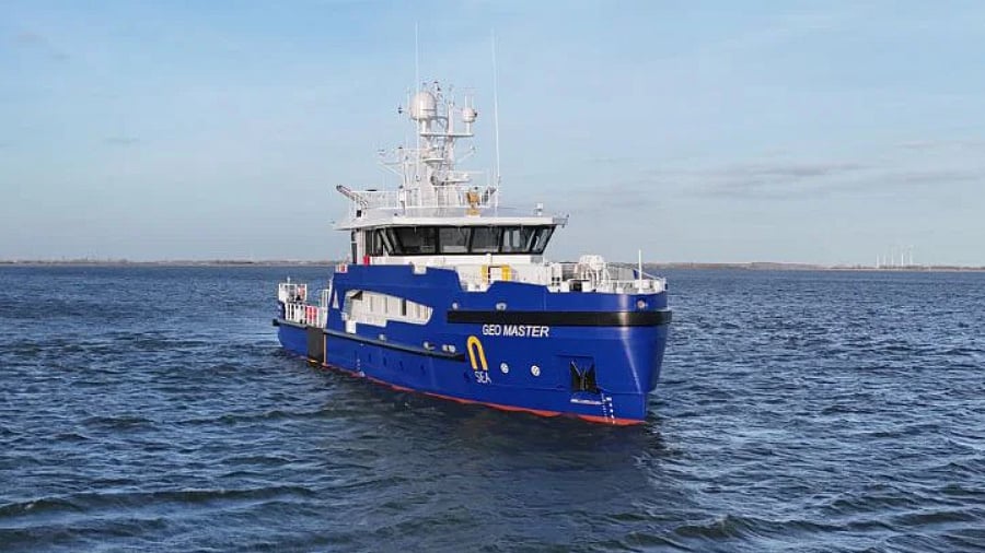 Geo Master – Hybrid survey and ROV support vessel for N-Sea