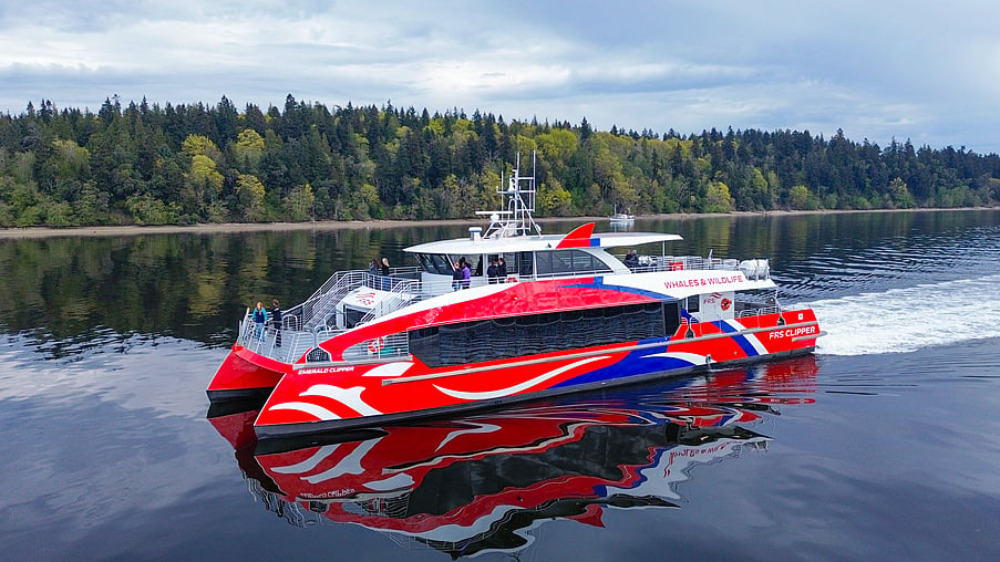 FRS Clipper takes delivery of new whale-watching catamaran