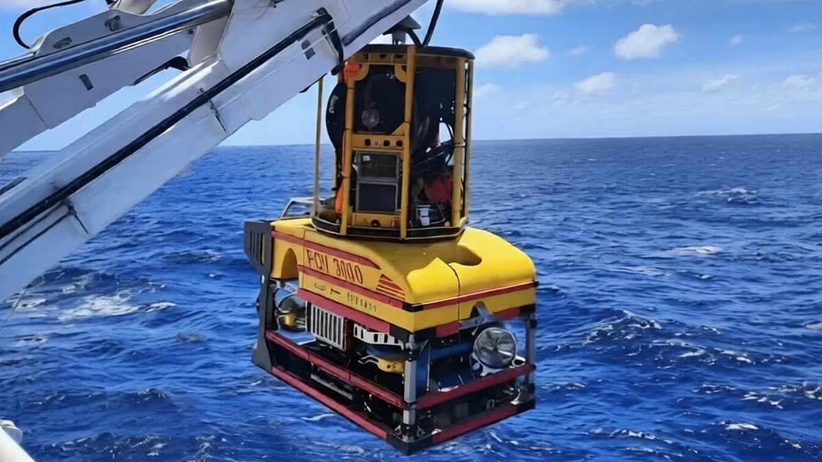 FCV3001 – CNOOC debuts versatile ROV for survey and inspection duties