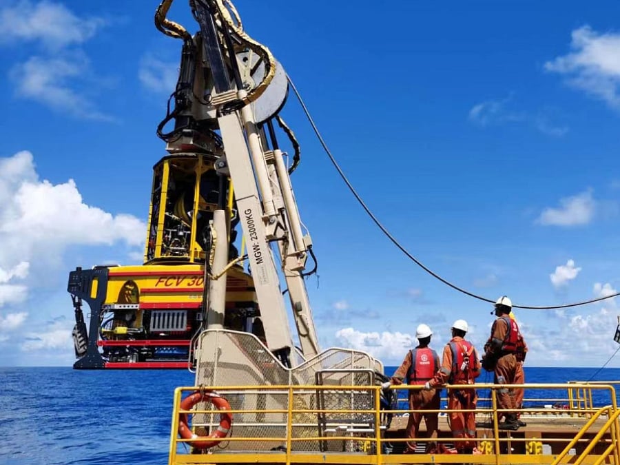 FCV3001 – CNOOC debuts versatile ROV for survey and inspection duties