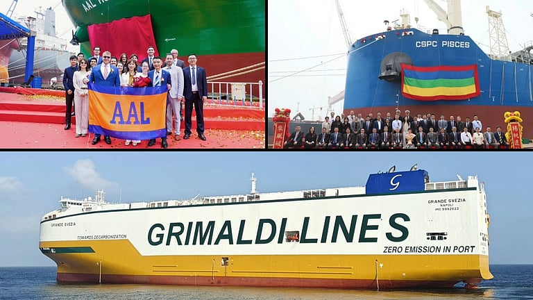 China focus: pulp carrier delivery; Dutch heavy lift ship orders