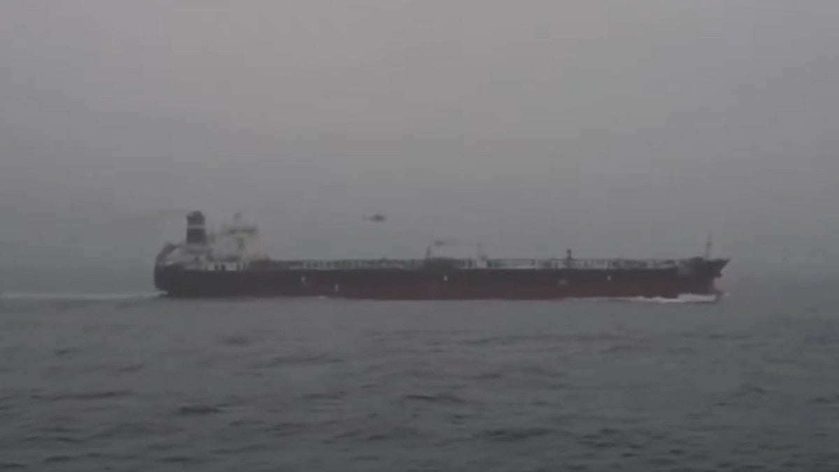 French forces intercept sanctioned oil tanker on its way from Russia