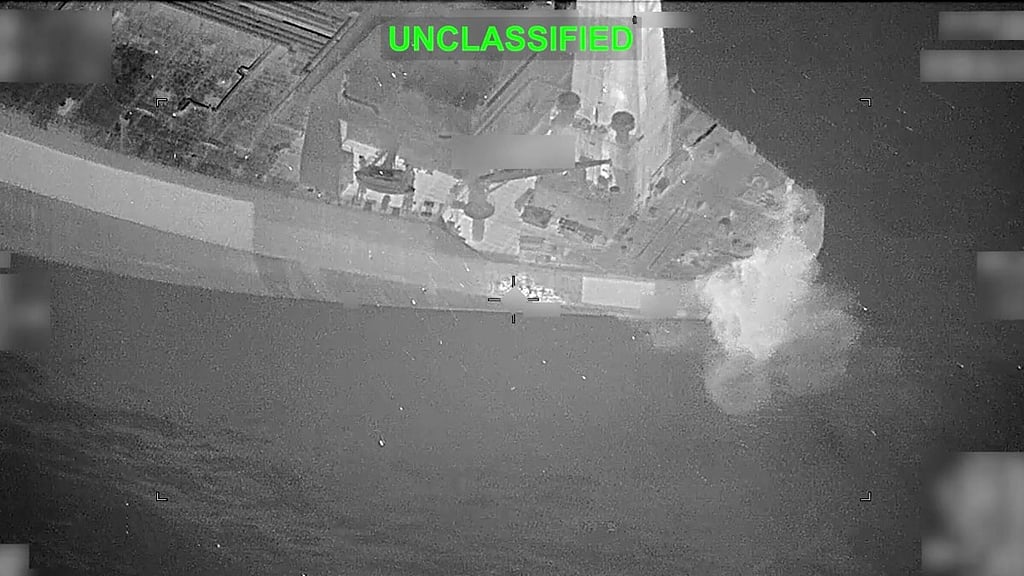 US forces disable Iran-bound tanker attempting to break naval blockade