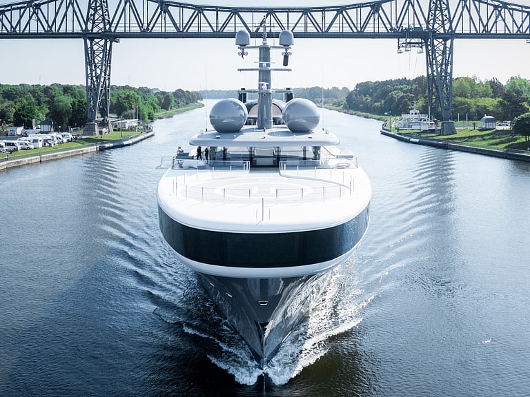 Nausicaa – Versatile 114m yacht for polar and tropical destinations