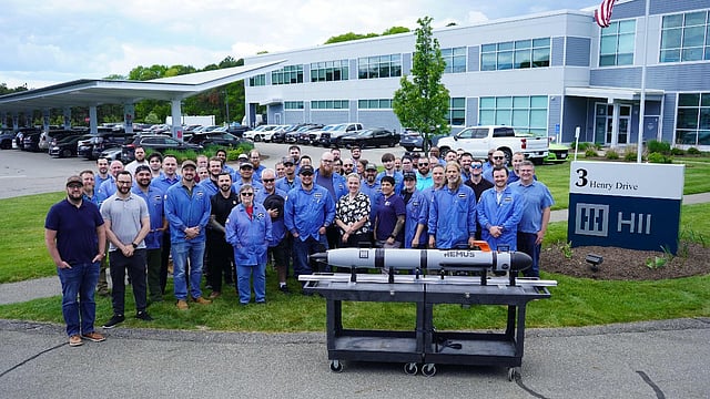 US military shipbuilder delivers new UUV to allied nation