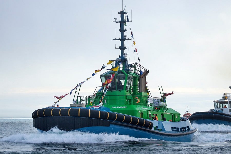 VESSEL REVIEW | Sparky – All-electric tug delivered to New Zealand’s ...