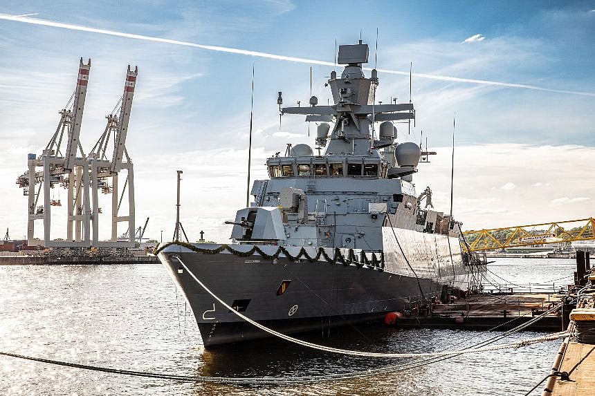German Navy’s eighth K130 corvette formally named
