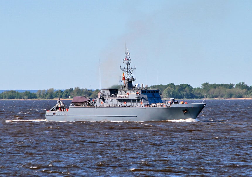 Factory trials begin for Russia’s third Project 12700 minesweeper
