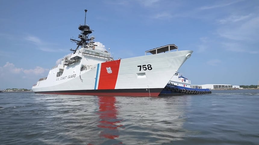 HII launches US Coast Guard cutter Stone