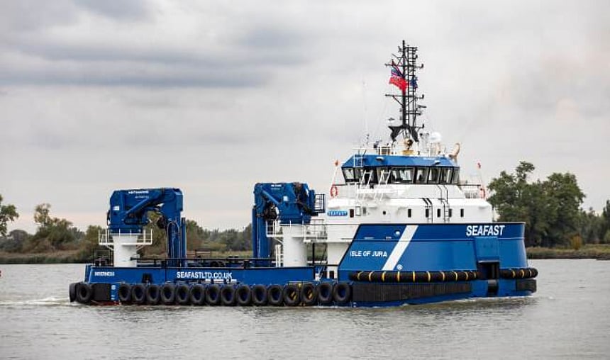 Seafast Marine christens newest multi-purpose workboat