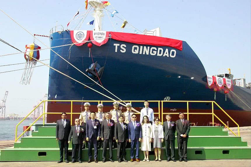 Taiwan Shipping takes delivery of new 1,800TEU vessel