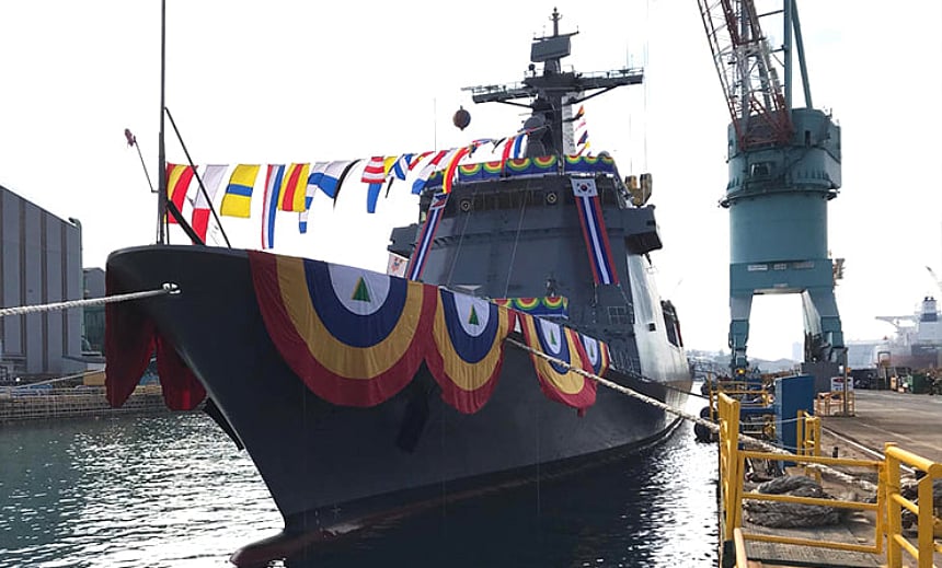 Philippine Navy’s second Jose Rizal-class frigate launched