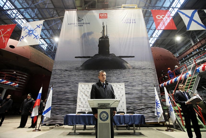 Keels laid for two Project 636.3 submarines