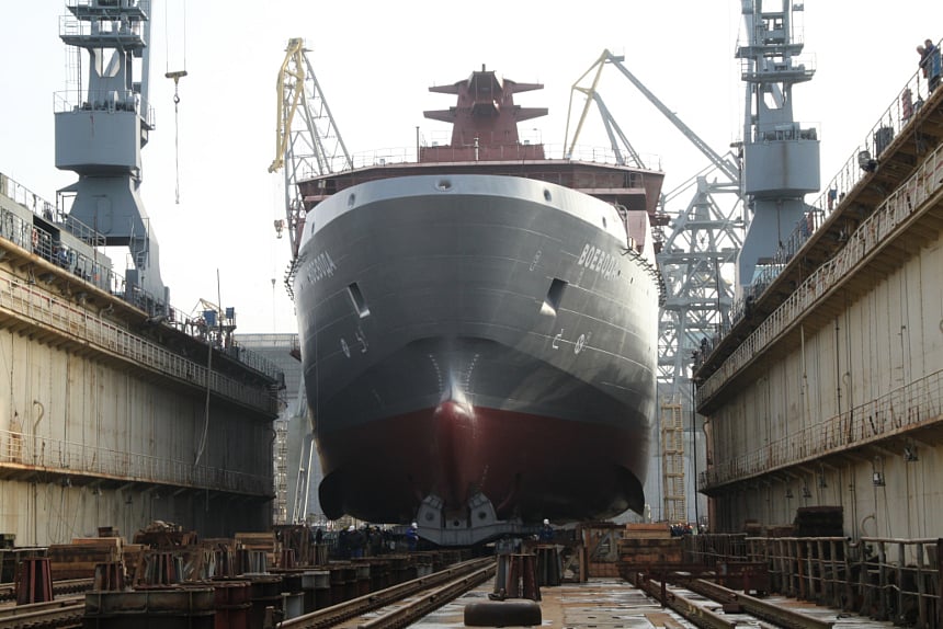 Yantar launches first Project 23700 rescue ship