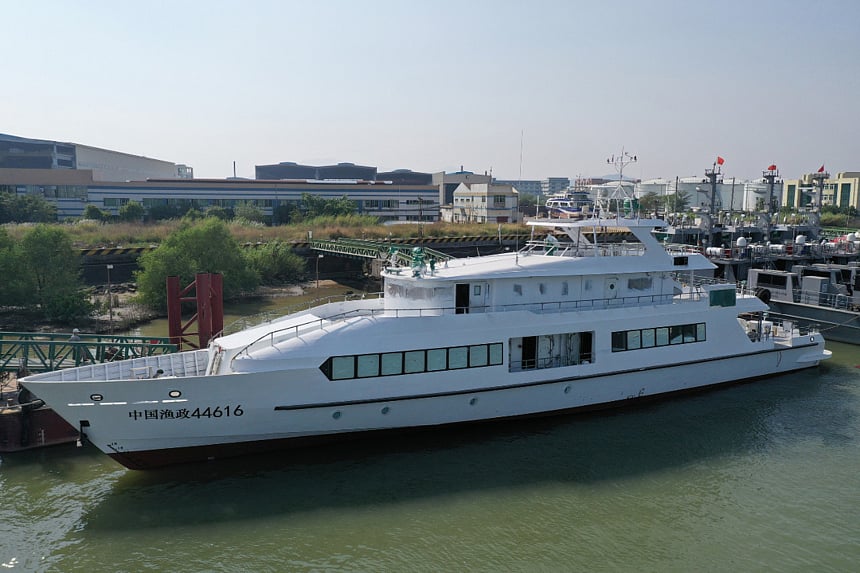 Jianglong launches new fisheries enforcement vessel for Guangdong