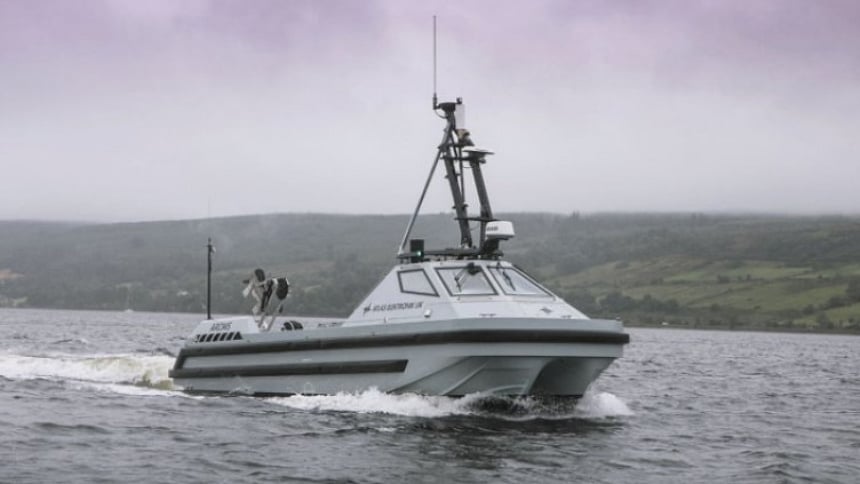 Unmanned vehicles to support mine countermeasures project in UK waters