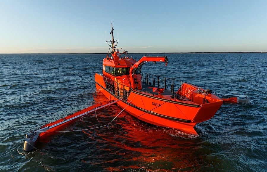 AWARDS 2020 | Best Oil Spill Response Boat – Maia – Baltic Workboats