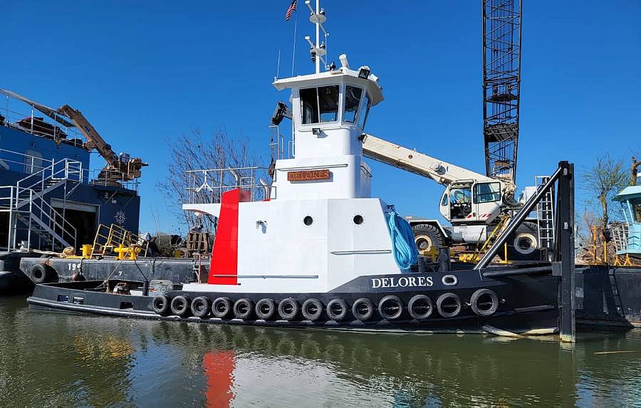 VESSEL REFIT | Delores – Repowered tug to take on bridge maintenance in ...