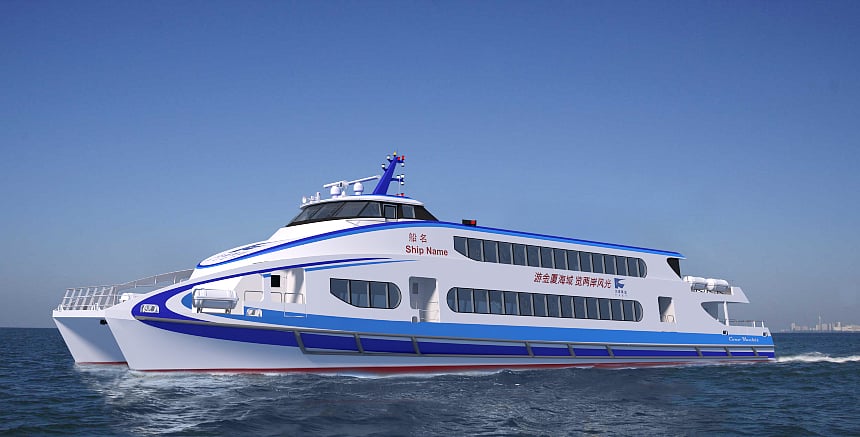 CoCo Yachts to design new fast ferry for Xiamen-Jinmen route