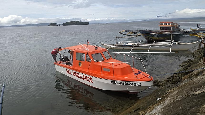 Philippines’ Rapu-Rapu island gets new ambulance boat