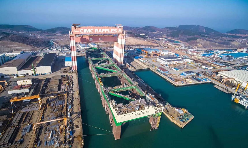 CIMC Raffles launches new floating salmon farm for Nordlaks