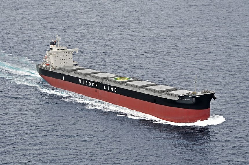 JMU delivers 82,000DWT bulker to Wisdom Marine