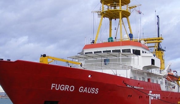 Fugro vessel diverted from scheduled tasking to monitor giant ...