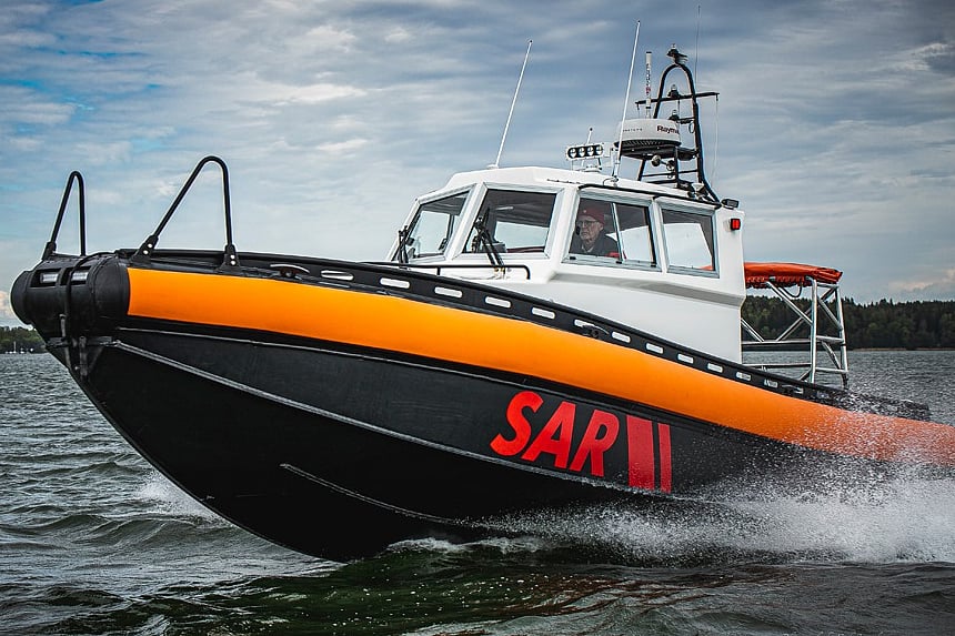 Arctic Airboats completes new rescue RIB for Germany’s DGzRS