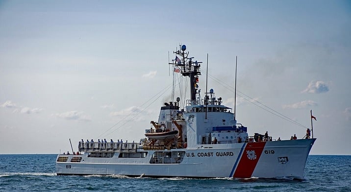 US Coast Guard cutter seizes drugs worth US$18.7 million off Central ...