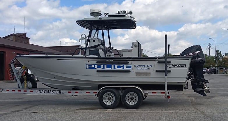 Swanton Police forms new marine patrol unit following boat delivery