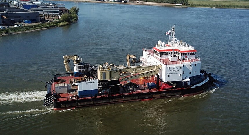 Van Stee Offshore’s newest workboat nearing completion