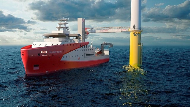 Royal IHC’s autonomous windfarm service vessel completes DP tests
