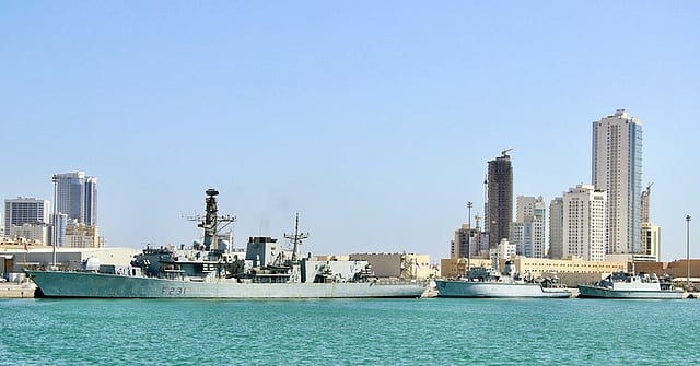 New deep-draught jetty completed at Royal Navy base in Bahrain