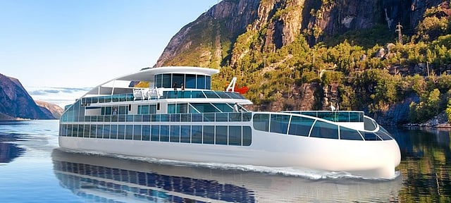 Havyard unveils zero-emission sightseeing vessel