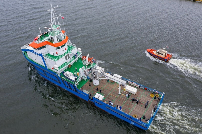 Poland’s Remontowa begins sea trials of new multi-purpose research vessel