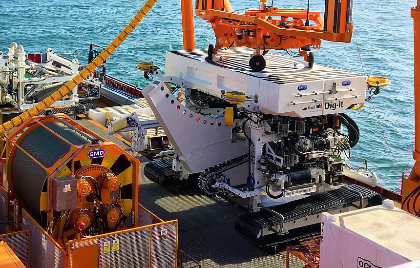 Van Oord lays first cable for Tennet’s Dutch Offshore Grid
