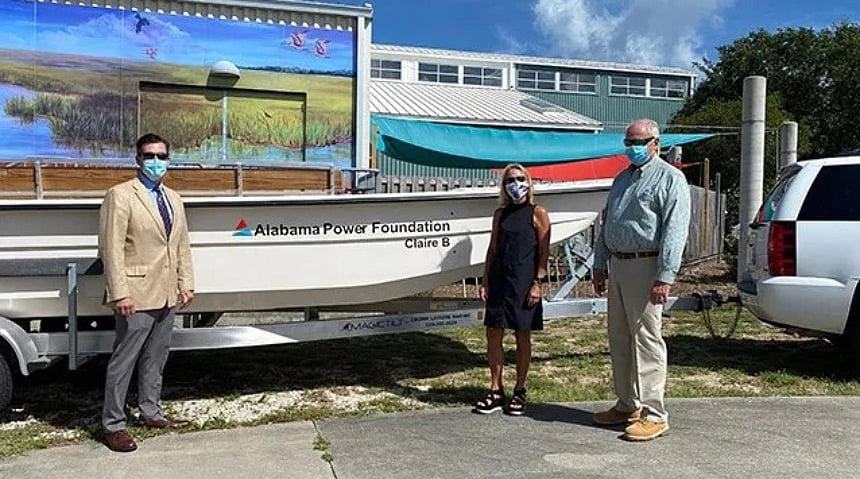 Dauphin Island Sea Lab takes delivery of new research boat
