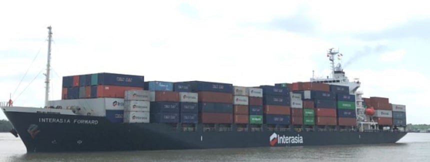 Interasia Lines adds two 1,756TEU ships to fleet