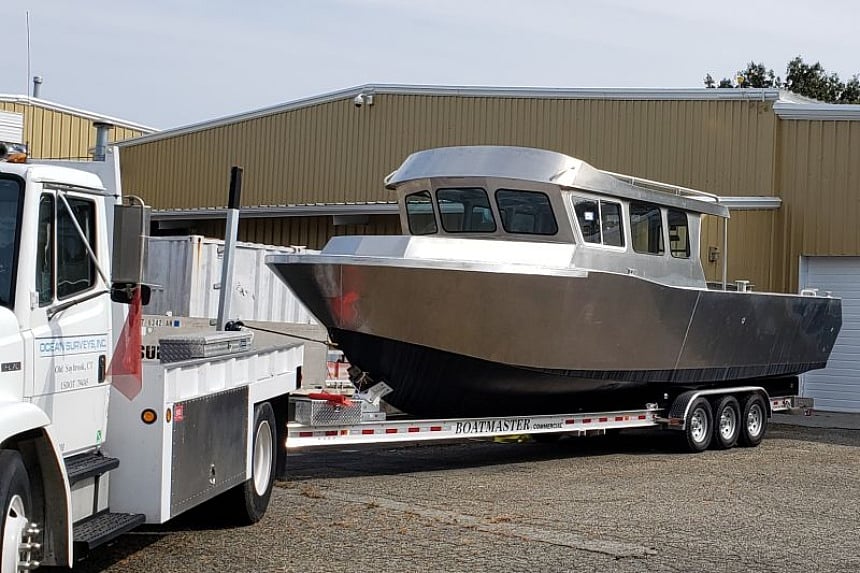 Ocean Surveys takes delivery of 10-metre survey boat