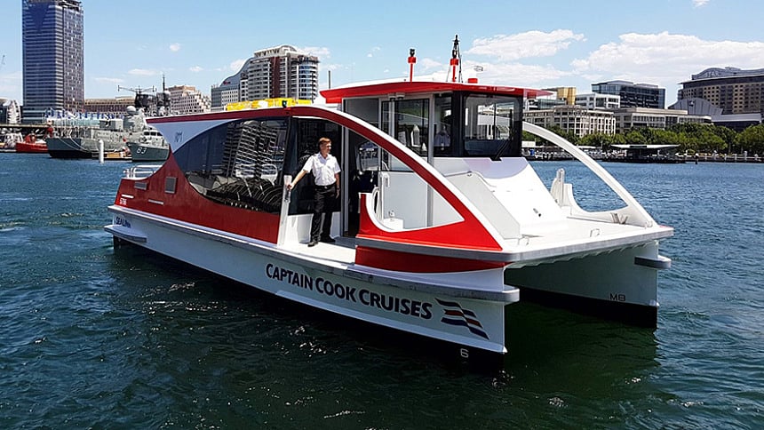 Newbuild joins Captain Cook Cruises’ ferry fleet