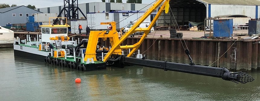 TV Dredging delivers fully-electric dredger to Royal Smals