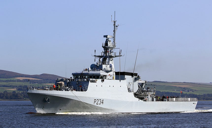 Royal Navy’s newest OPV nearing completion of trials