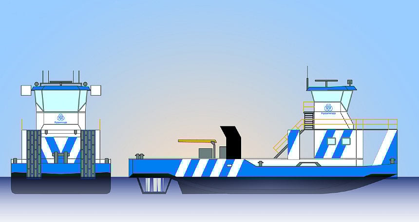 GEAR | Voith to equip new Rhine pusher boats for Thyssenkrupp with VSP ...